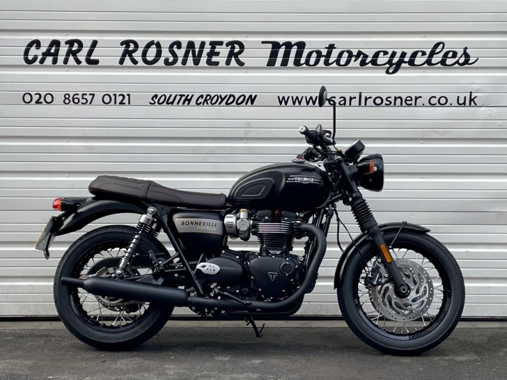 Triumph Approved Pre-Owned BONNEVILLE T120 BLACK Motorcycles for sale